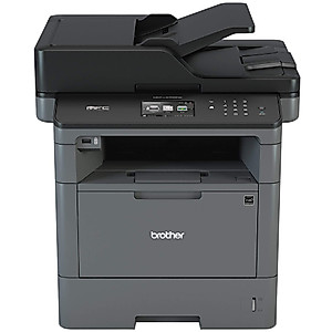 Brother MFC-L5700DW Monochrome Multifunction All-in-One Laser Printer, Flexible Network Connectivity, Mobile Printing, Scanning, Duplex (Renewed)