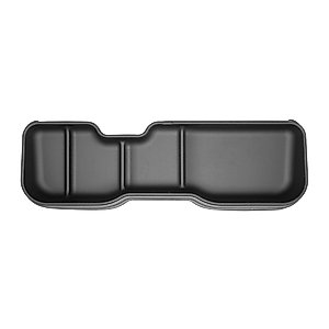 WeatherTech Under Seat Storage System for Silverado 1500, Sierra 1500, Sierra 2500HD/3500HD, Silverado 2500HD/3500HD (4S002) Black