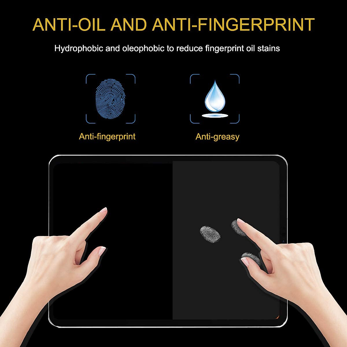 Tempered Glass Screen Protector for 2021 Apple 10.2-inch iPad,9H Hardness, Anti-Scratch,Anti-Explosion, Compatible with iPad 10.2 inch 9th Generation, 8th Generation, 7 Generation, 2021/2020/2019