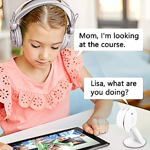 LaView Security Cameras for Home + 2X 32GB SD Cards,PT Home Security Camera System with Motion Detection,Two-Way Audio,Night Vision,Indoor WiFi Camera for Baby/pet,Alexa,USA Cloud Service