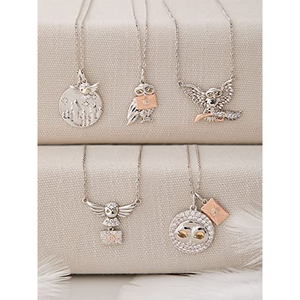 Charmed Aroma Harry Potter Hedwig Owl Candle Necklace Collection