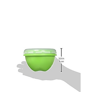Round Food Storage Container Large, Green 25.50 Ounces