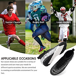 Soccer Cleats Mens Football Cleats for Big Boy Women Indoor Soccer Shoes Tacos de Futbol para Hombre Zapatos de Futbol para Hombre Football Shoes for Youth Futsal Shoes Sneakers Soccer Shoe TF