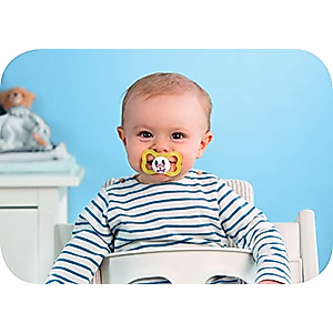 MAM Air Baby Pacifier, for Sensitive Skin, Sterilizer Case,Unisex, 16+ Months (Pack of 2)
