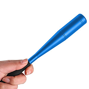 owhelmlqff Fishing Priest Fish Whacker Hammer Stick Accessories Wear-Resistant for Fisherman Black