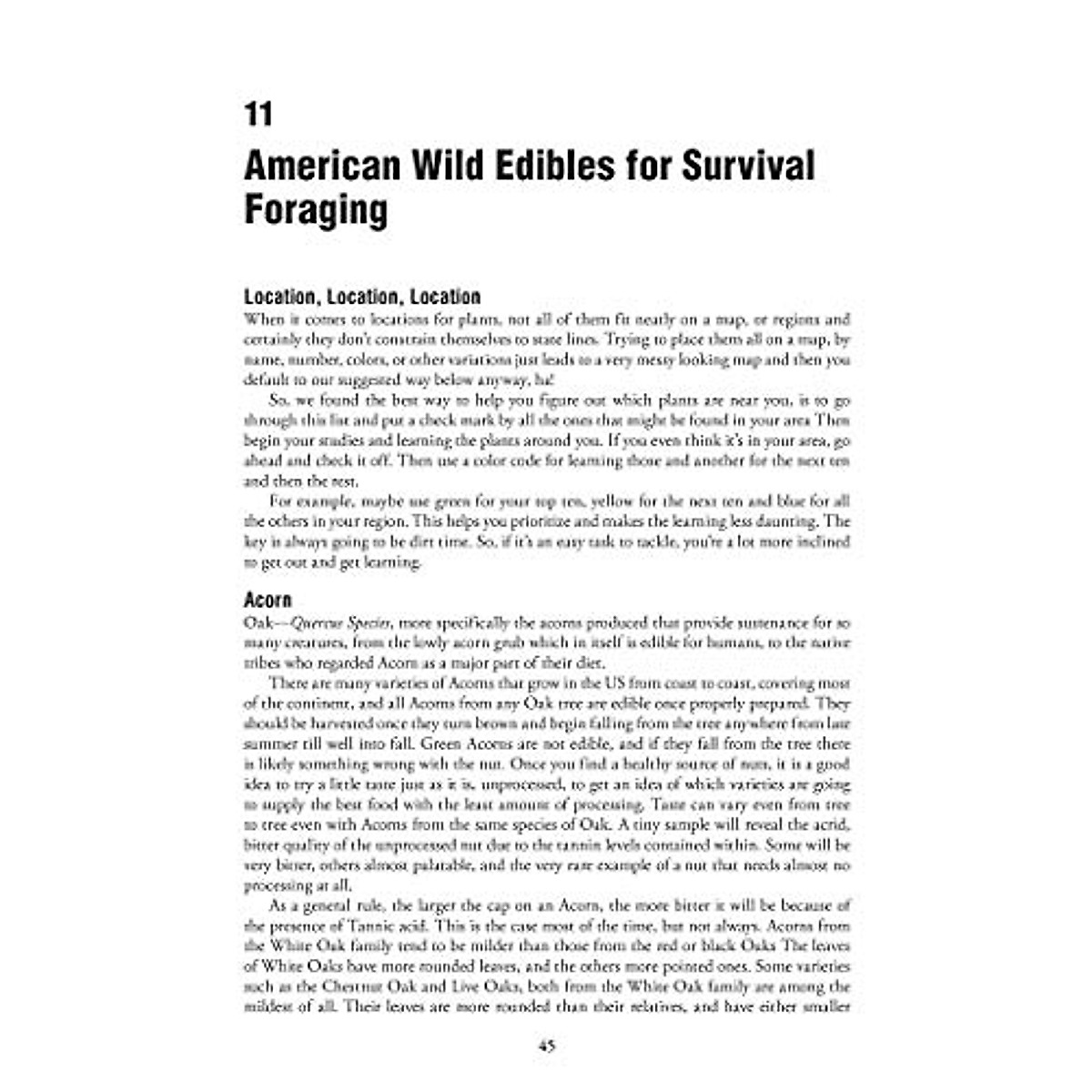 Foraging for Survival: Edible Wild Plants of North America