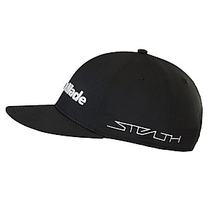 TaylorMade Men's Tour Cap, Black, One Size