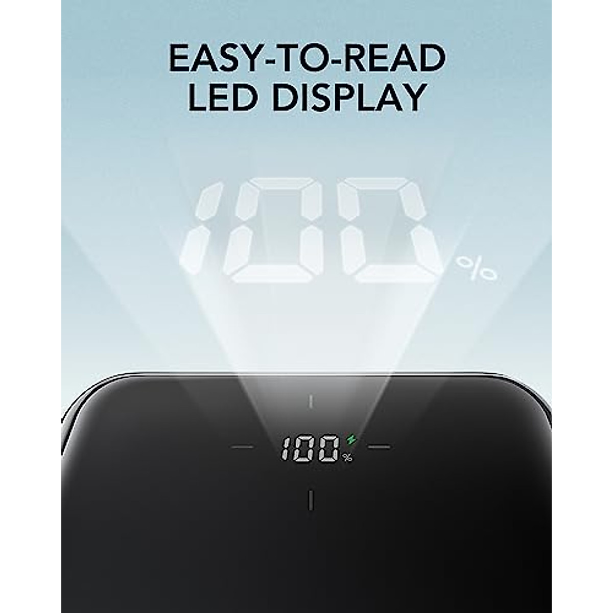 Charmast Small Portable Charger 10000mAh, 20W Mini Power Bank USB C Fast Charging, Ultra-Compact Slim Battery Pack LED Display, Travel Essentials Compatible with 15 14 13, Samsung Galaxy, iPad