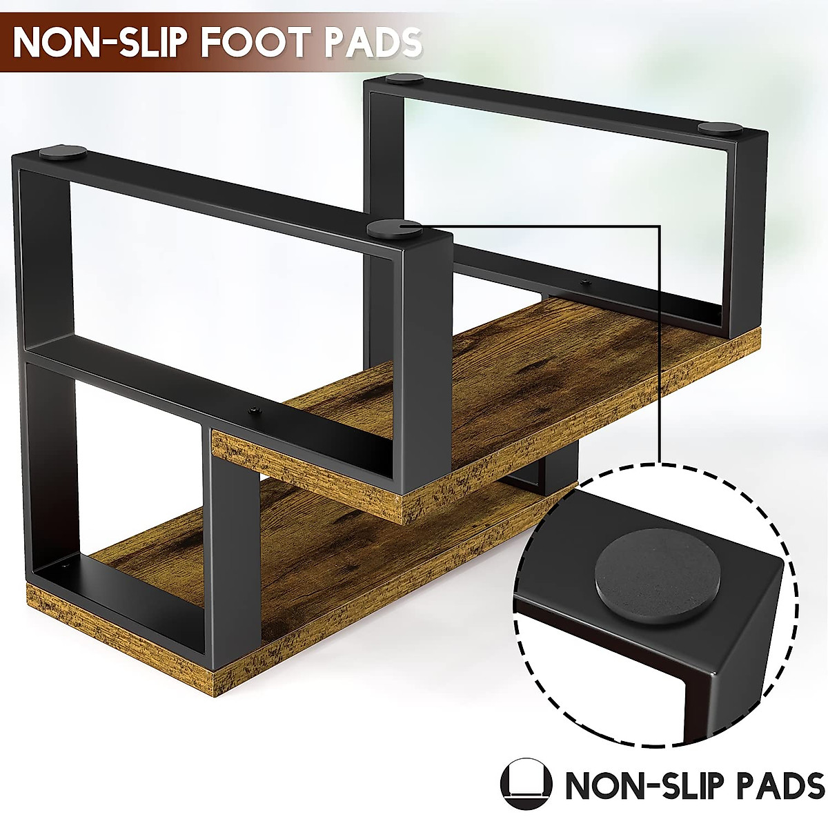 Wooden Step Stools for Adults Kids Steping Stool for Kitchen High Bed Hold Up to 500lb (Self-Assembly)