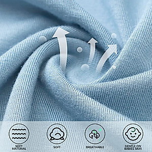 Ever Fairy Newborn Hospital Hat Gloves Set Infant Baby Cap Soft Cute Nursery Beanie (3pc Multicolor Set-2)