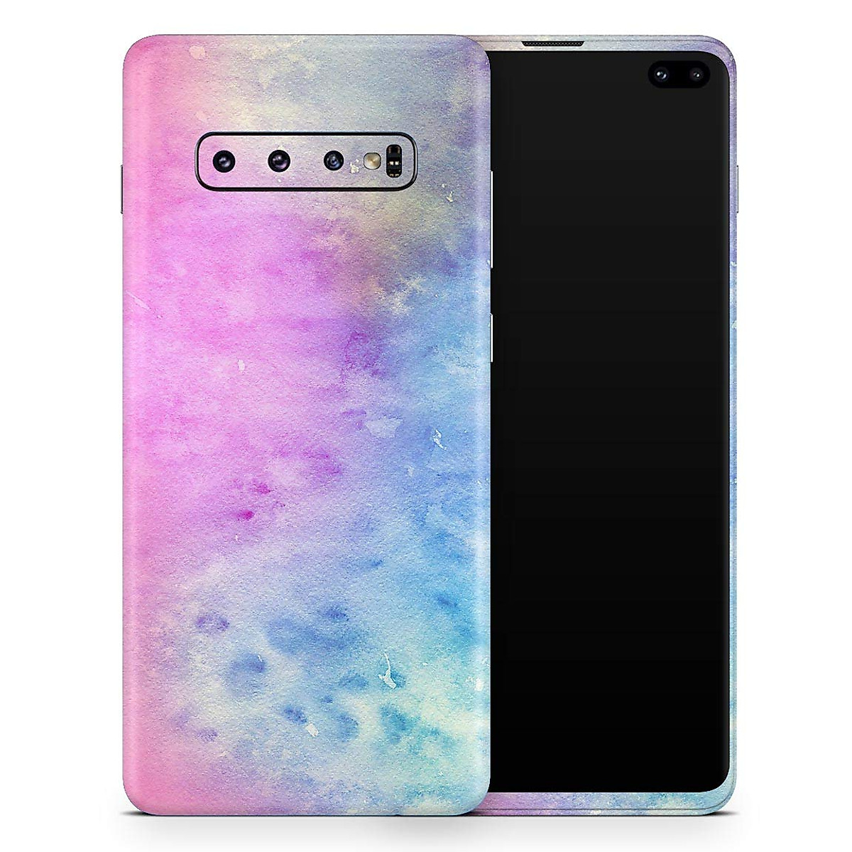 DesignSkinz Mixed Pink 4423 Absorbed Watercolor Texture Protective Vinyl Decal Wrap Skin Cover Compatible with The Samsung Galaxy S20 (Screen Trim & Back Glass Skin)