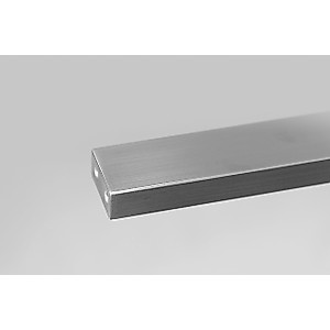 Mecete 304 Stainless Steel Standard Wall Shelf, Cookware Storage Organizer, Kitchen Wall Pot Pan Rack,With 6 Hooks, Capacity 200 lb (23.5" x 14") suitable for Electric Oven, Microwave oven