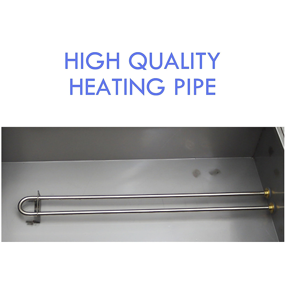 TECHTONGDA 5-Pan Bain-Marie Buffet Food Warmer Electric Steam Heater Stainless Steel Parties Catering Restaurants 1500W