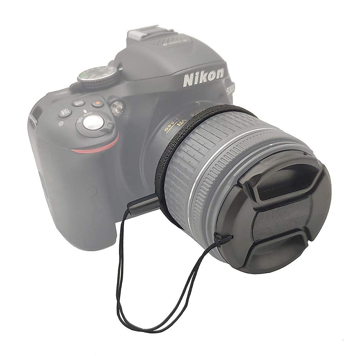 77mm Lens Cap for Canon RF 24-105mm F/4L Lens for Canon EOS R/EOS RP with Keeper,ULBTER Center Pinch Lens Cap & Lens Cover Strap Keeper Leash -2 Pack