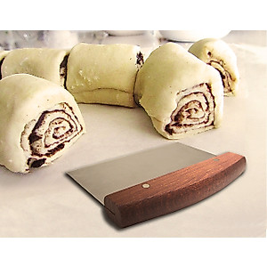 RSVP International Endurance Kitchen Collection Baking Accessories, Bench Scraper, Pastry Blender