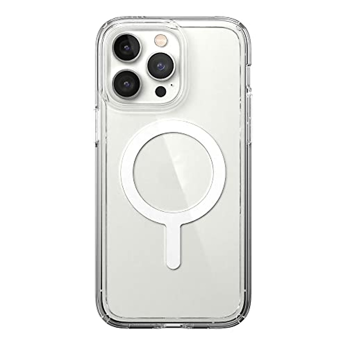 Speck Clear iPhone 14 Pro Max Case - Slim, Built for MagSafe, Scratch Resistant & Drop Protection Clear Phone Case - Anti-Yellowing - 6.7 inch iPhone 14 Pro Max Case - Dual Layer - GemShell