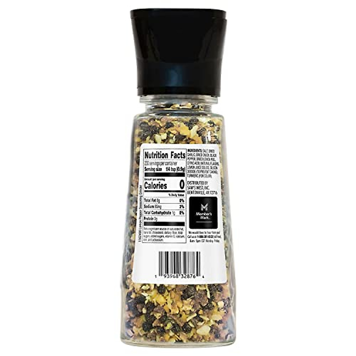 Member's Mark Lemon Pepper Grinder (7.3 Ounce)