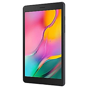Samsung Galaxy Tab A 8.0" (2019, WiFi + Cellular) 32GB, 5100mAh Battery, 4G LTE Tablet & Phone (Makes Calls) GSM Unlocked SM-T295, International Model (Black)