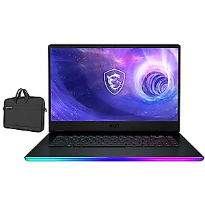 MSI Raider GE66-15 Gaming & Entertainment Laptop (Intel i7-12700H 14-Core, 64GB DDR5 4800MHz RAM, 2x8TB PCIe SSD RAID 0 (16TB), GeForce RTX 3080 Ti, 15.6" 240Hz Win 11 Pro) with Topload Bag