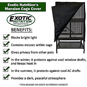 4-Level Mansion Cage Cover - Durable & Custom-Fitted