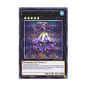 YU-GI-OH! English Version DUSA-EN006 Number 94: Crystalzero No.94 Mystery Crystal Zero (Ultra Rare) 1st Edition