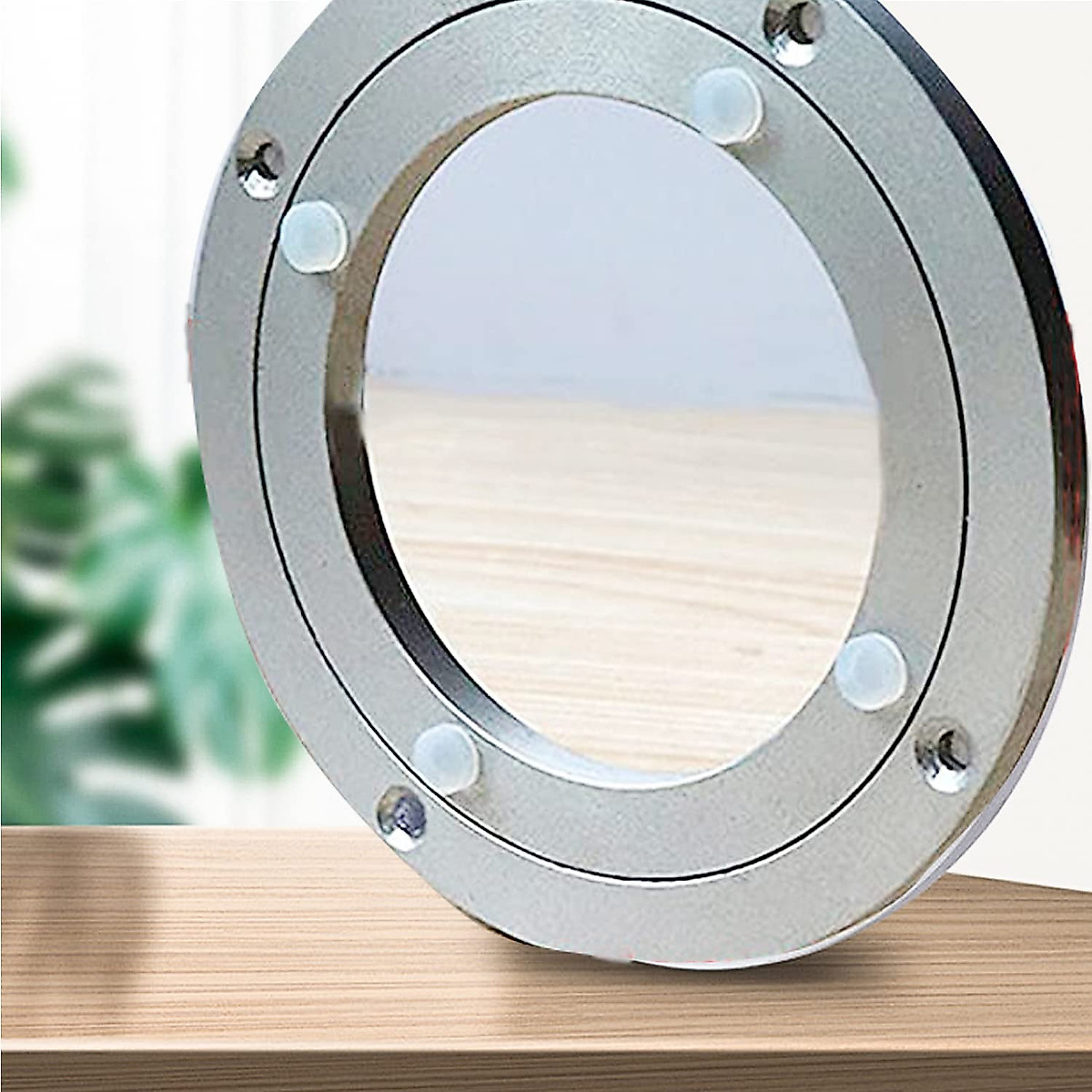 2 Pack Lazy Susan 8 inch Aluminum Turntable Ball Bearing, Heavy Duty Silent Turner Bearing Turntable Bearing Swivel Turntable Bearing 8 inch