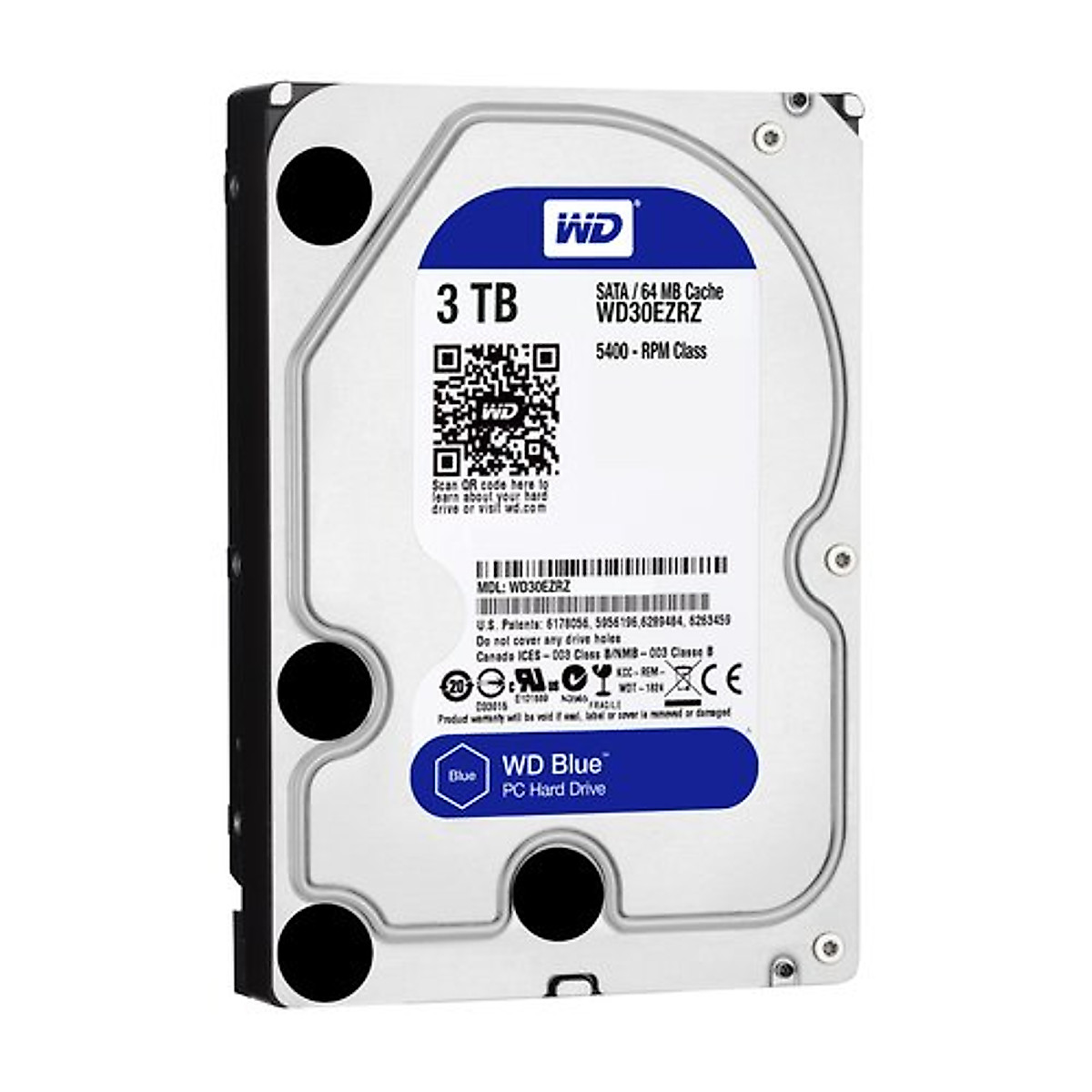 3TB SATA 64MB 3.5" HD Blue