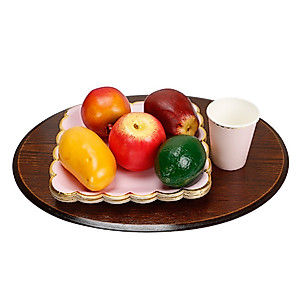 Geeklife Pink Gold Paper Cups with Metallic Gold Border Disposable Paper Cups 9oz for Wedding,Party and Cocktail,40 pcs