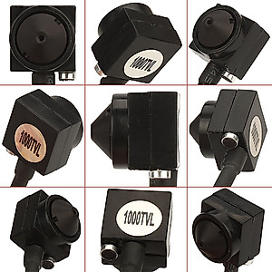 Vanxse® CCTV Hd Mini Spy Pinhole Security Camera 1000tvl Hidden Mini CCTV Surveillance Camera Indoor/Outdoor (VS-TN007)