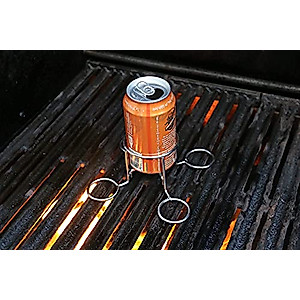 Beer Can Chicken Holder for Grill, Smoker, or Oven - Make Tender, Moist, Flavorful Chicken Easily with This Beer Butt Chicken Stand
