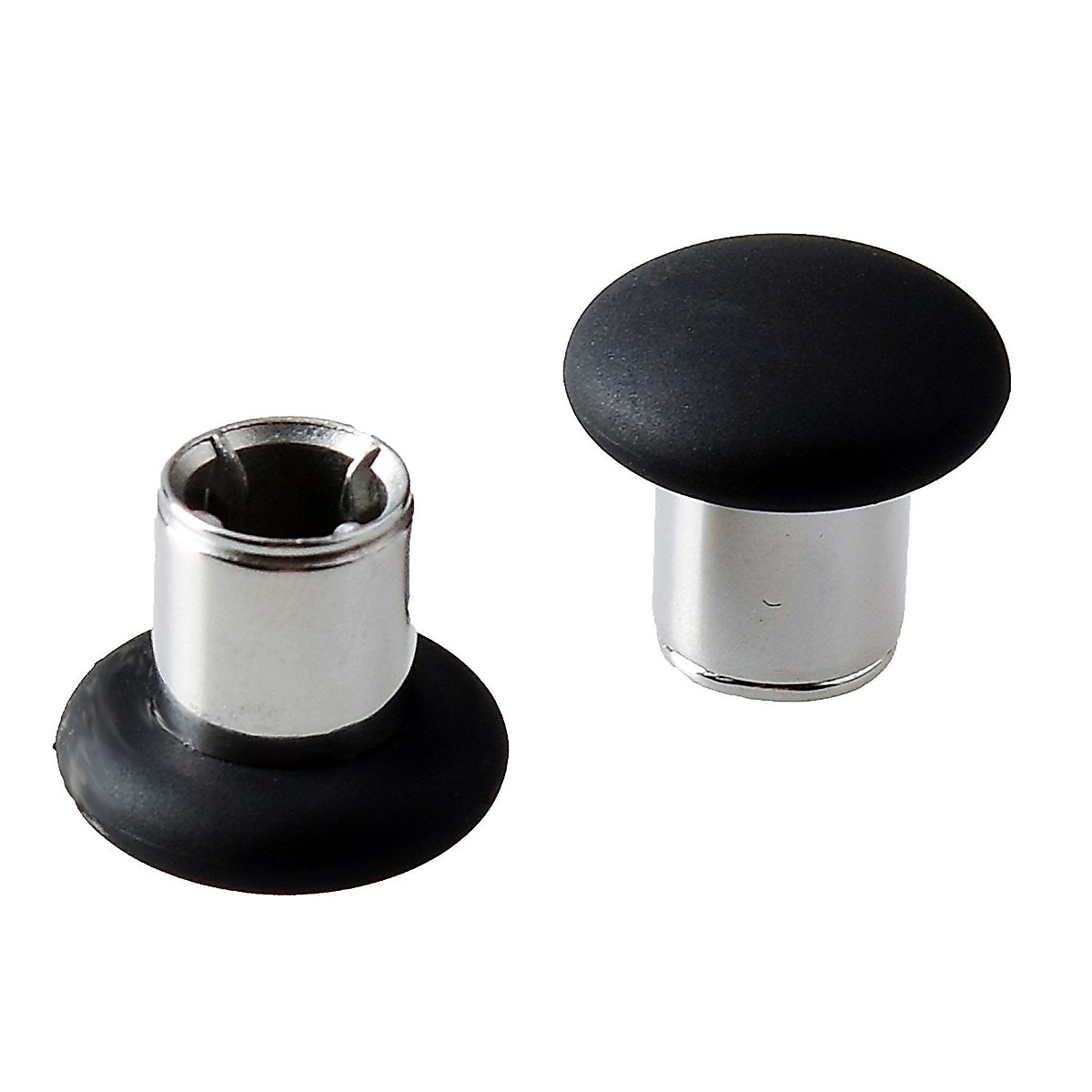 6 in 1 Thumbstick Grips Replacement Parts for Xbox One Elite Controller (Model 1698) - Black