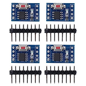 MCU Module, STC15W204S 4 Sets Microcontroller Board for Experiment