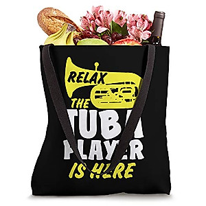 Tuba Player Funny Jazz Music Band Musician Tote Bag