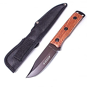 Fixed Blade Knife KANDAR N.210 Camping Hunting Fixed Blade Knife Overall lenght: 9.06in