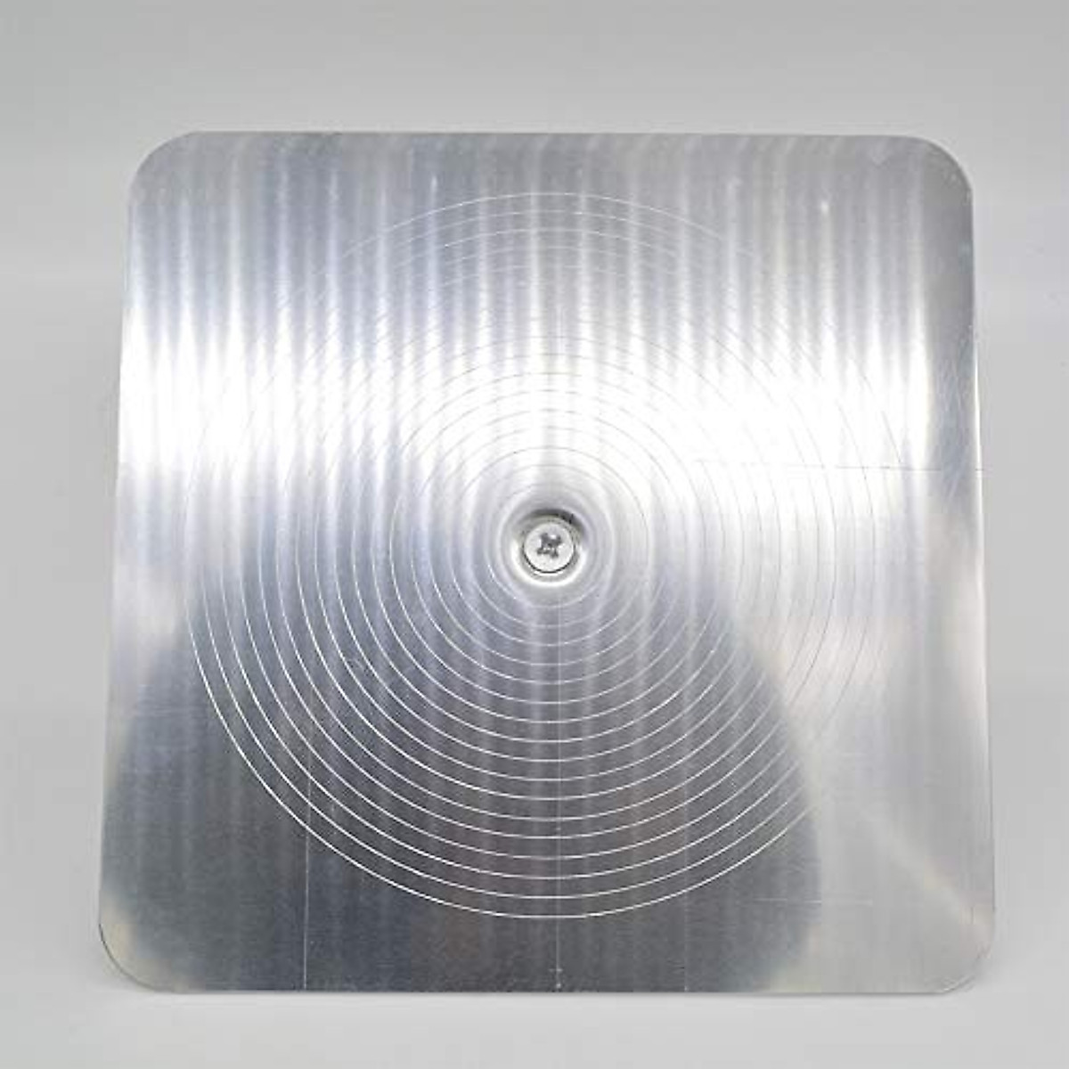 Aluminium Plastering Hawk with Soft Grip Handle, Plaster Mortar Board Holder Finishing Plastering Tool for Cement, Mortar, Drywall