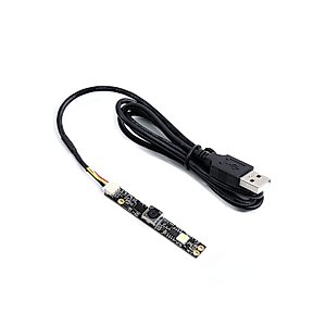 waveshare OV5640 5MP USB Camera Module Auto Focus Camera Webcam Board for Raspberry Pi,Jetson Nano,PC, 68° Field of View 1080P Video Recording,Supports Windows Linux