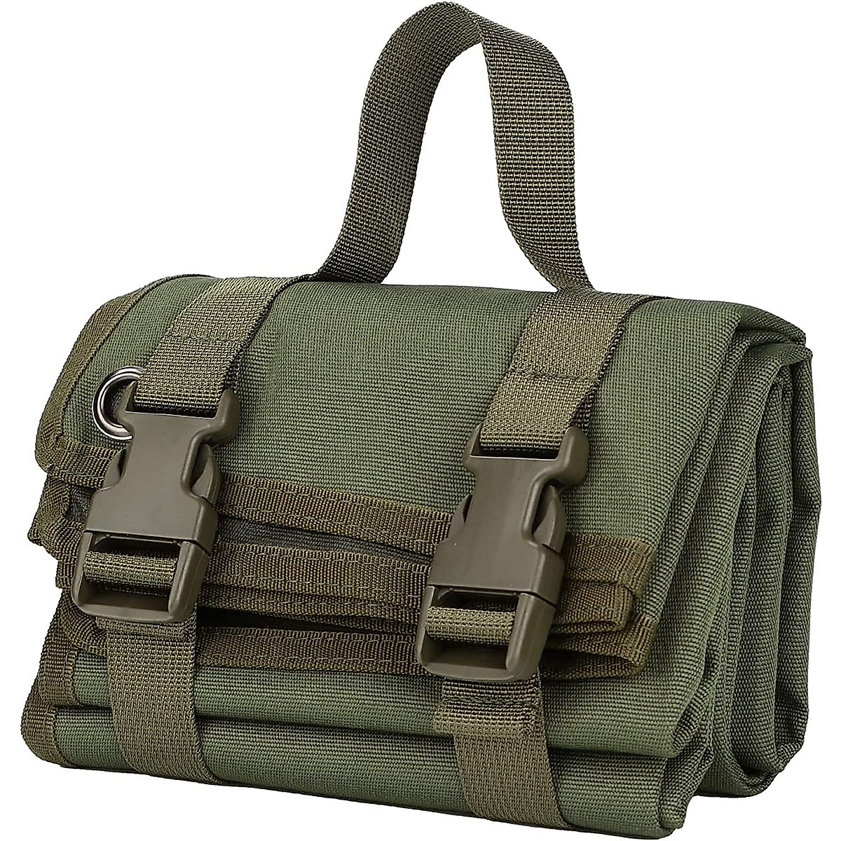 Toplimit 4" x 8" Portable Tactical Shooting Mat, Non-Padded Shooting Mat, Waterproof Non-Slip Roll-up Shooter Range Pad