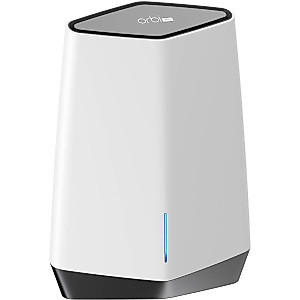 NETGEAR Orbi Pro WiFi 6 Tri-band Mesh System (SXK80) | Router with 1 Satellite Extender for Business or Home | Coverage up to 6,000 sq. ft. and 60+ Devices | AX6000 802.11 AX (up to 6Gbps) (Pack of 2)