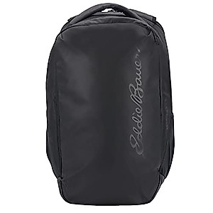Eddie Bauer Voyager 3.0 30L Backpack with Dual Access Main Compartment and Back Panel Pockets for Both Laptop and Tablet, Black, OS