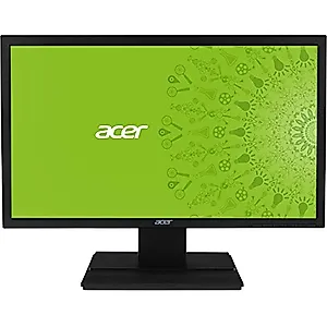 Acer V246HL 2434; LED LCD Monitor - 16:9 - 5 ms - Adjustable Display Angle - 1920 x 1080 - 16.7 Million Colors - 250 Nit - Full HD - Speakers - DVI - HDMI - VGA - 20.90 W - Black - EPEAT Gold, TCO Certified Displays 6.0 - UM.FV6AA.005