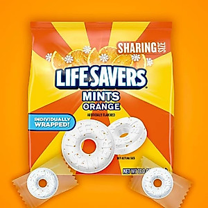 LIFE SAVERS Orange Mint Hard Candy, 14.5-Ounce (Pack of 2)