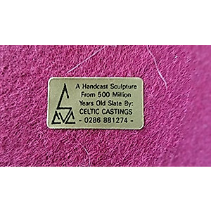 Hand cast Sculpture of Williams Shakespeare made from 500 million year old slate