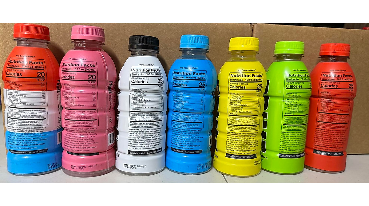 Prime Hydration Lemonade Bundle - Electrolyte Sports Drink for Athletes