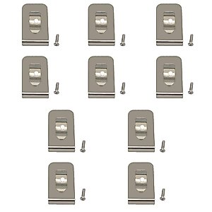 Replacement Belt Clip Hook for Dewalt N268241 Fit for 20V Max Tools DCD980 DCD985 DCD980L2 DCD985L2 (10 Pack)