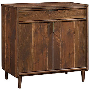Sauder Clifford Place Library Base, Grand Walnut finish