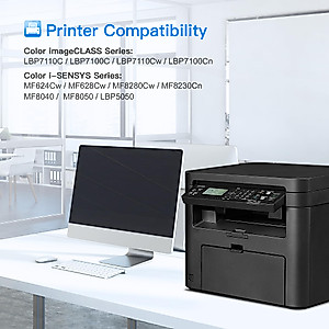 LxTek Remanufactured Toner Cartridges Replacement for Canon 131 to use with LBP7110Cw MF624Cw MF628Cw MF8280Cw Printer (Black, Cyan, Magenta, Yellow, 4 Pack)