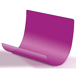 Flexible Plastic Cutting Board Mats, Set of 6, Textured, 6 Vivid, Translucent Colors by Better Kitchen Products