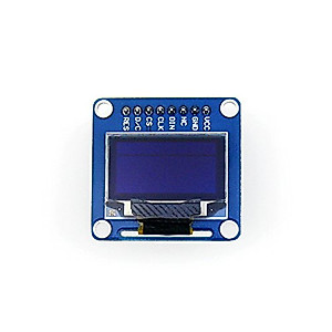 waveshare 0.96inch OLED (B) SPI/I2C Interfaces Straight/Vertical Pinheader for Hardware Platforms Such as Raspberry Pi/Jetson Nano/STM32