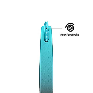 Jetson Scooters - Juno Kick Scooter (Blue) - Collapsible Portable Kids Push Scooter - Lightweight Folding Design with High Visibility RGB Light Up LEDs on Stem and Wheels