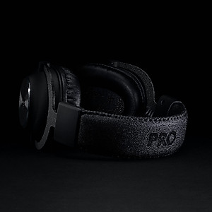 Logitech G PRO X Wireless Lightspeed Gaming Headset, Blue VO!CE Mic Filter Tech, 50 mm PRO-G Drivers, DTS Headphone:X 2.0 Surround Sound, Memory Foam, 20+ Hour Battery Life - Black